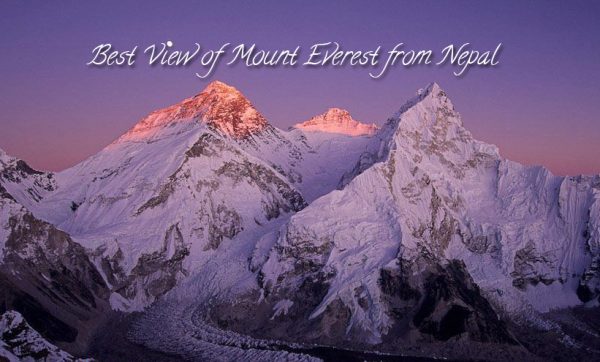 Best View of Mount Everest from Nepal | Where to See Everest